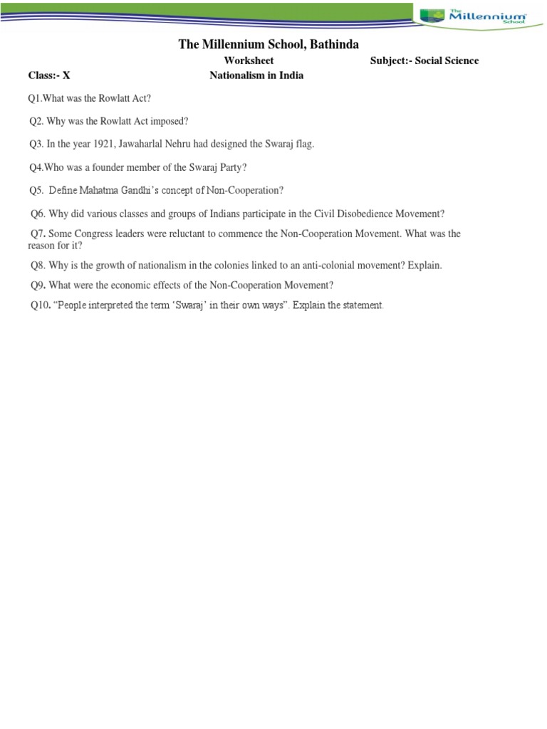 Nationalism in India | PDF | History