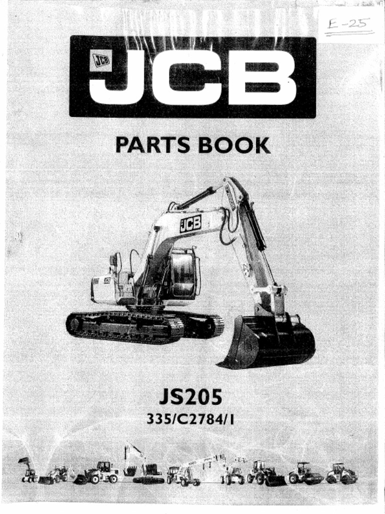 E25 JCB Js205 Full Scan Ocr | PDF | Internal Combustion Engine | Civil ...