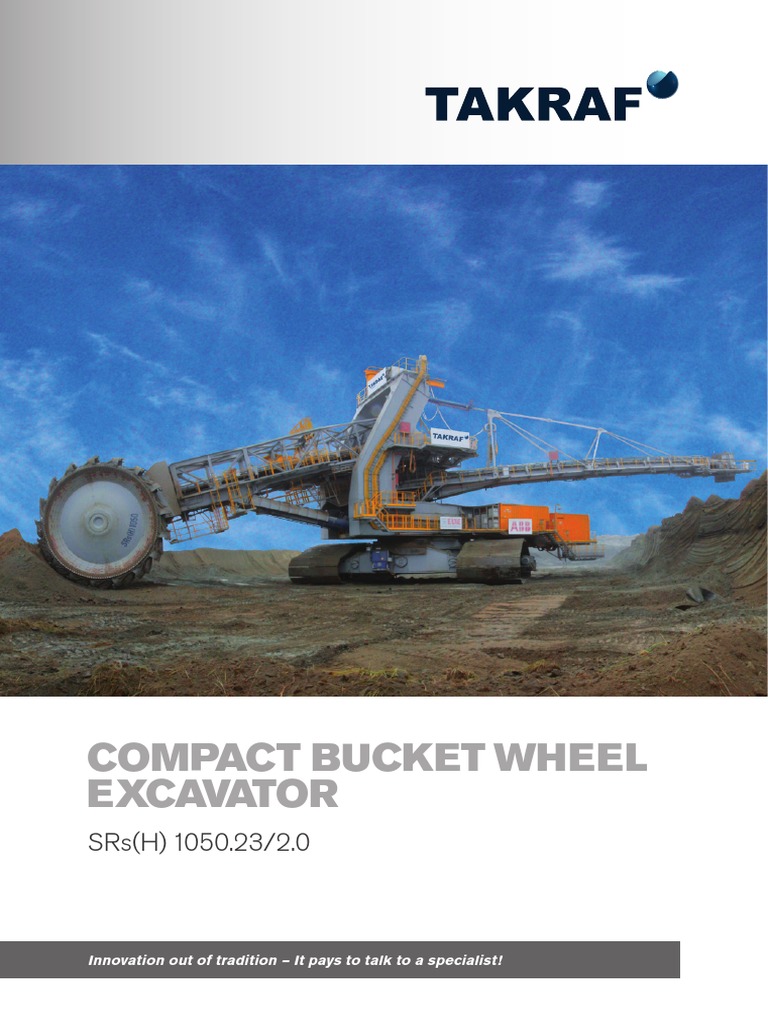 Compact Bucket Wheel Excavators | PDF | Manufactured Goods | Equipment