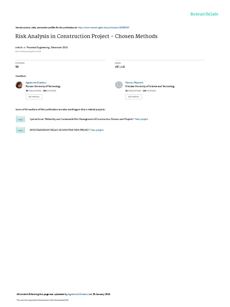 Risk Analysis | PDF | Risk | Regression Analysis