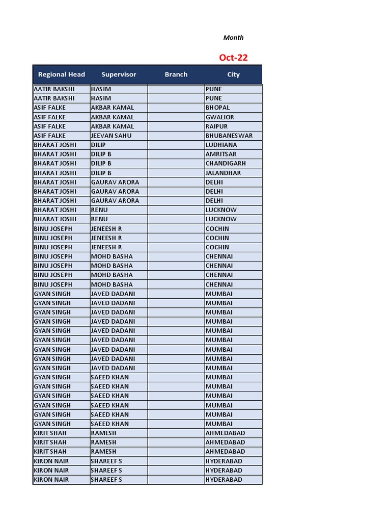 Parcos Store Locations and Sales Data | PDF