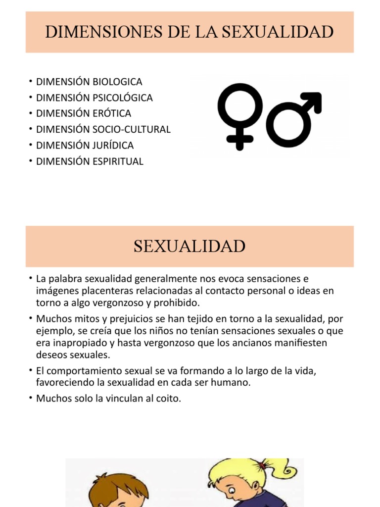 Dimensiones de La Sexualidad | PDF | La sexualidad humana | Erotismo