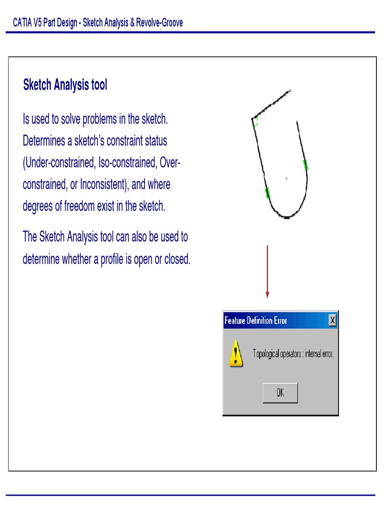 Sketch Analysis & Revolve & Groove | PDF | Geometry | Cartesian ...