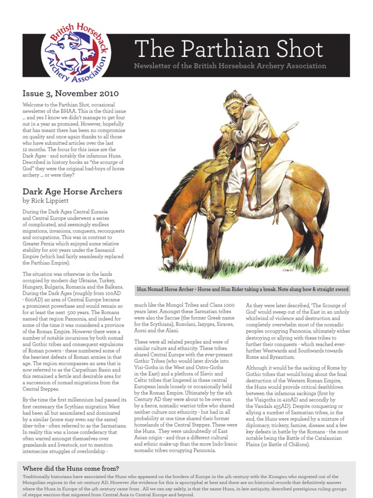 Parthian Shot Issue 3 - 02.11.10 | PDF | Huns | Armed Conflict