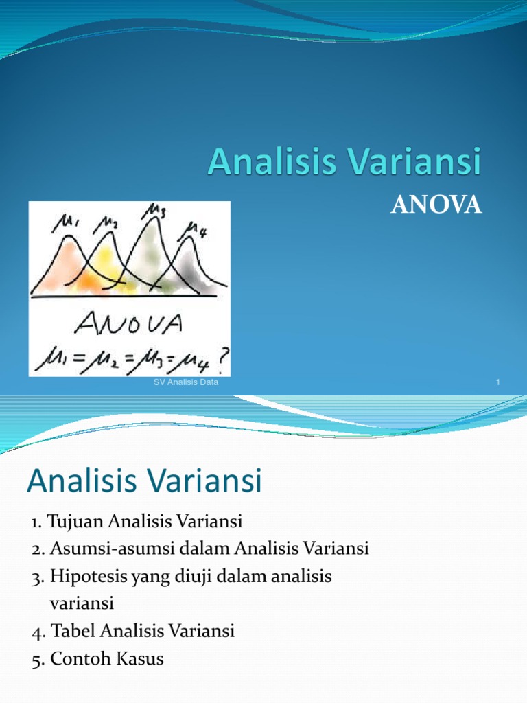 8 Analisis Variansi | PDF