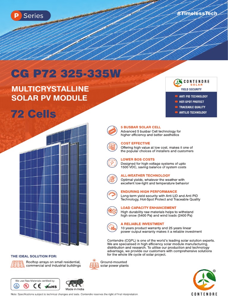 CGPL P Series Datasheet | PDF
