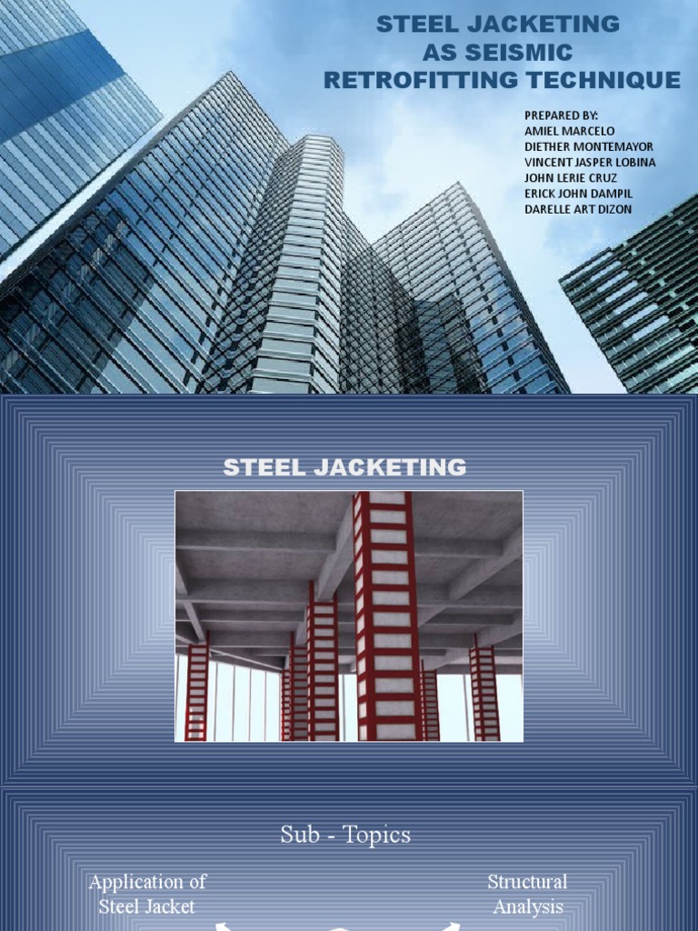 Steel Jacket Ppt2 | PDF | Building | Architecture