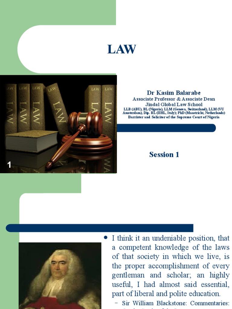 An Introduction to the Concept and Sources of Law: Defining Key Legal Terms and Theories | PDF ...