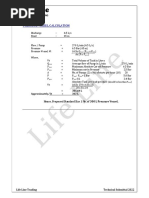 Chlorine Contact Time Calculation | PDF | Gallon | Drinking Water