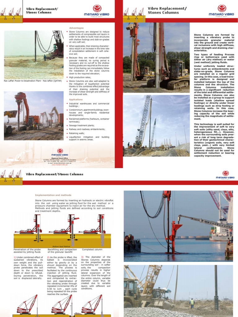 4 - Vibro Replacement & Stone Columns | PDF | Soil | Geotechnical ...