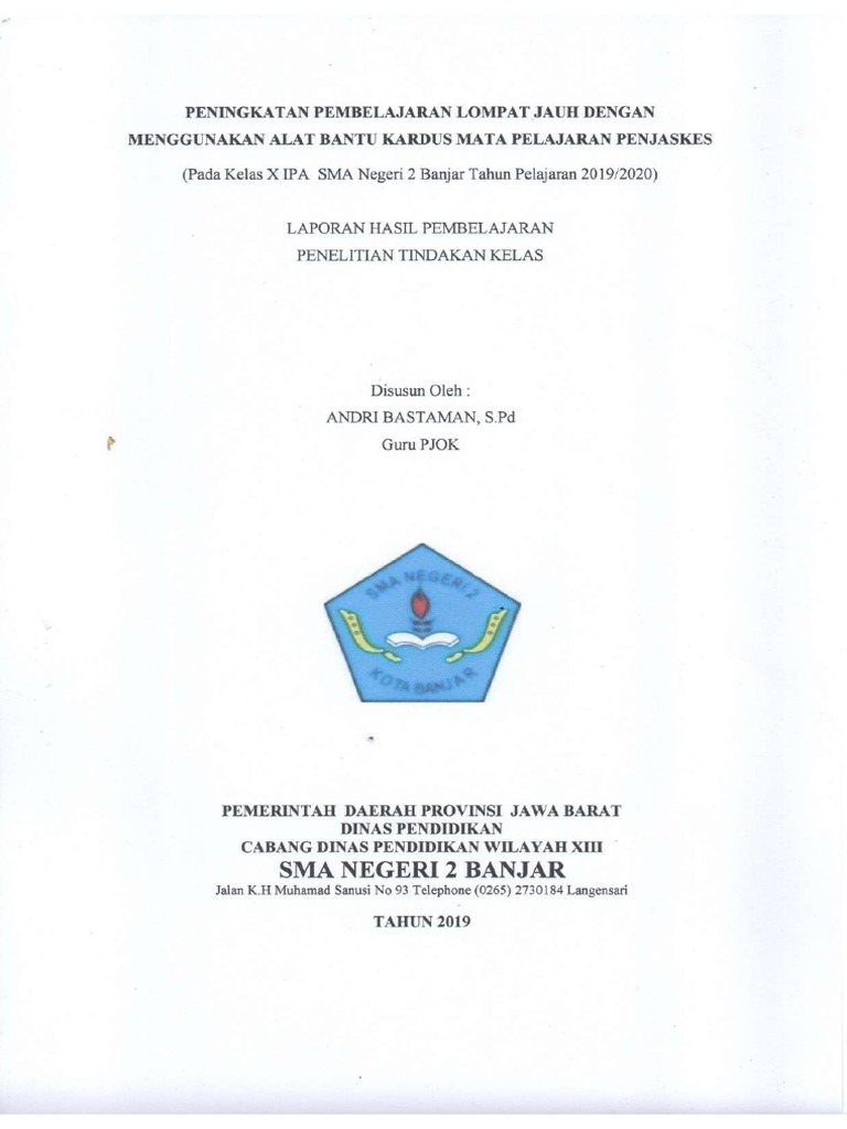 Peningkatan Lompat Jauh dengan Kardus | PDF