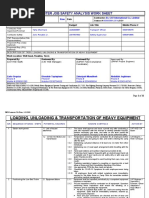 JSA Loading & Unloading | PDF | Personal Protective Equipment | Hazards