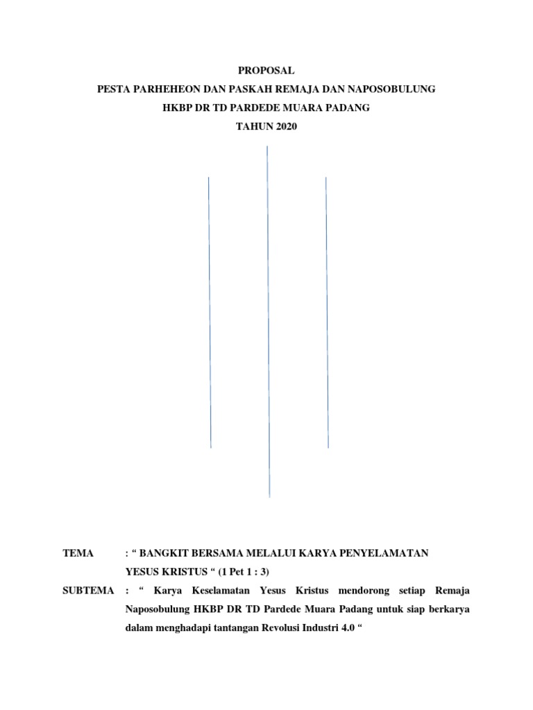 Proposal Pesta PDF Komplit | PDF