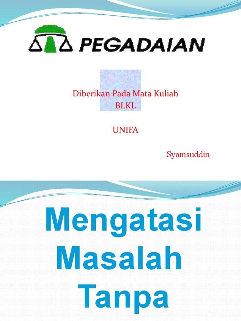 Pegadaian-Blkl | PDF