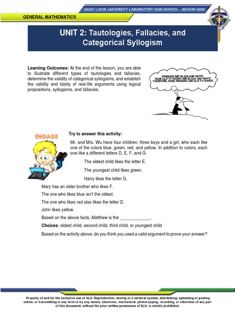 Module 5 U2 Download Free Pdf Argument Logic