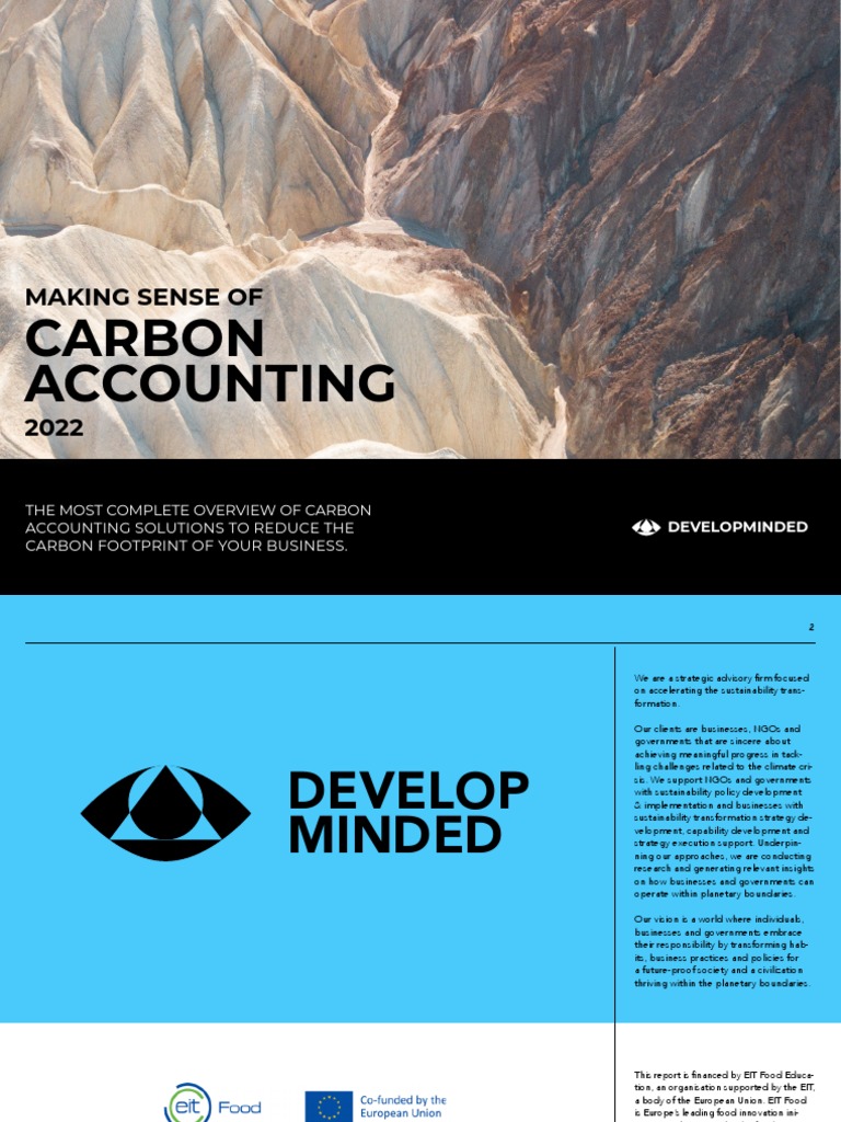 Carbon Accounting Report 2022 PDF | PDF | Greenhouse Gas | Carbon Offset