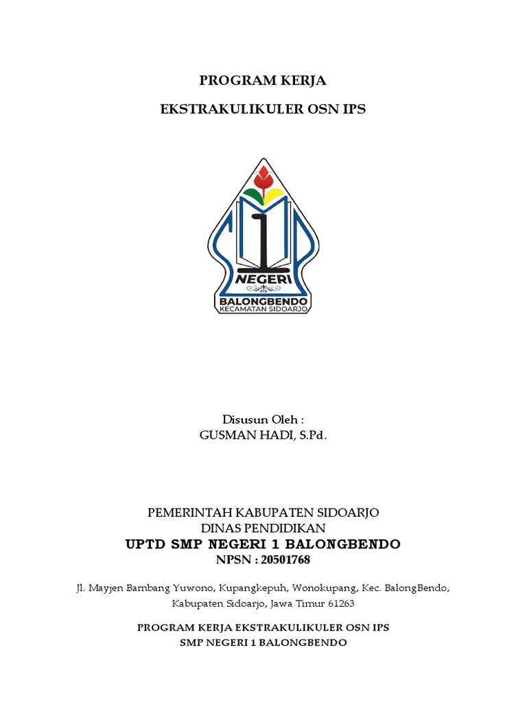 Program Ekstrakurikuler OSN IPS | PDF