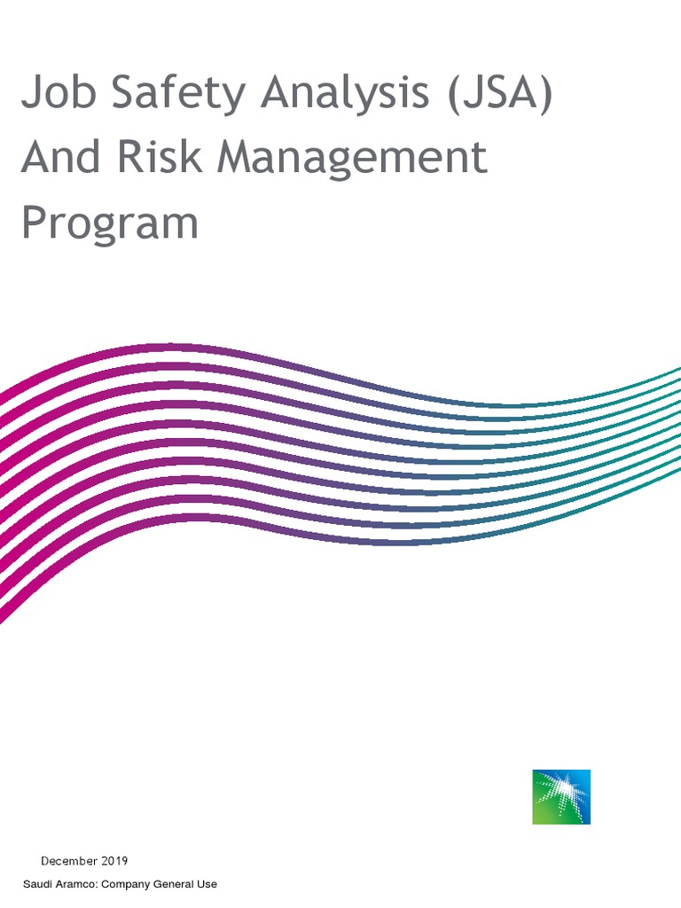 Job Safety Analysis JSA and Risk Management | PDF | Risk | Risk Assessment