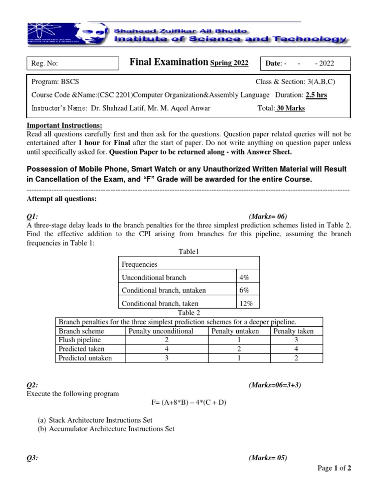 2 A COAL - Final Paper | Download Free PDF | Computer Programming | Manufactured Goods