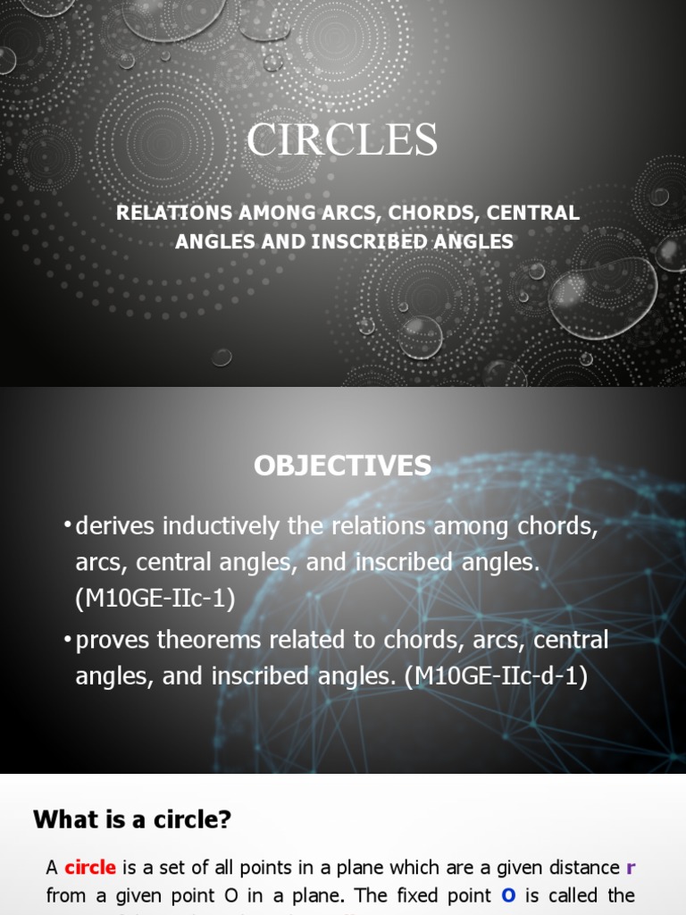 Lesson 2 - Circles | Download Free PDF | Circle | Angle