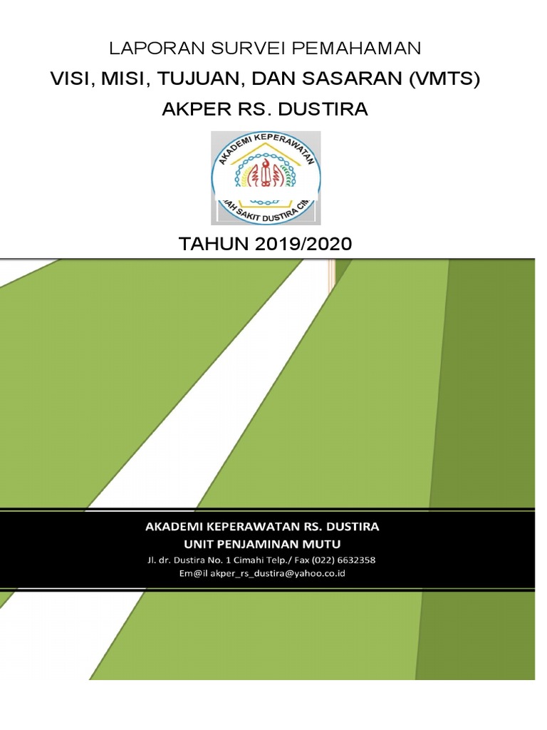 Pemahaman VMTS Akper RS Dustira 2019 | PDF