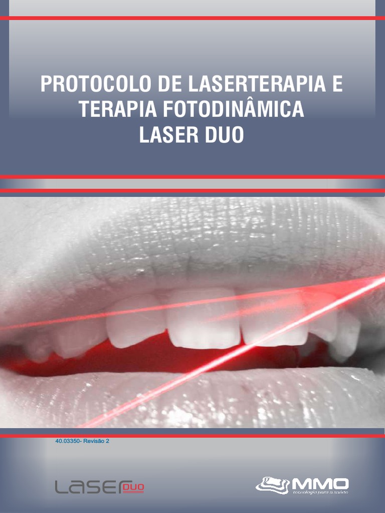 Manual Laserterapia Laser Duo 660nm 808nm Portatil 8393 | PDF | Laser | Diodo emissor de luz
