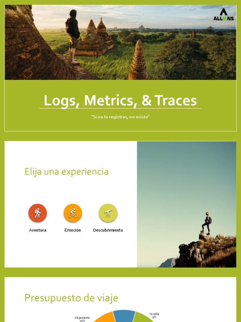 Logs, Metrics, & Traces - Cleaned | PDF