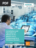 WinCC Working With WinCC - Working With Projects | PDF