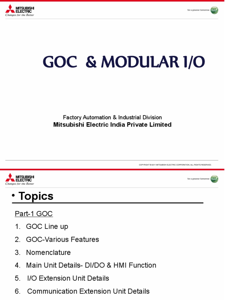 GOC & Modular IO Trial | PDF | Programmable Logic Controller | User ...