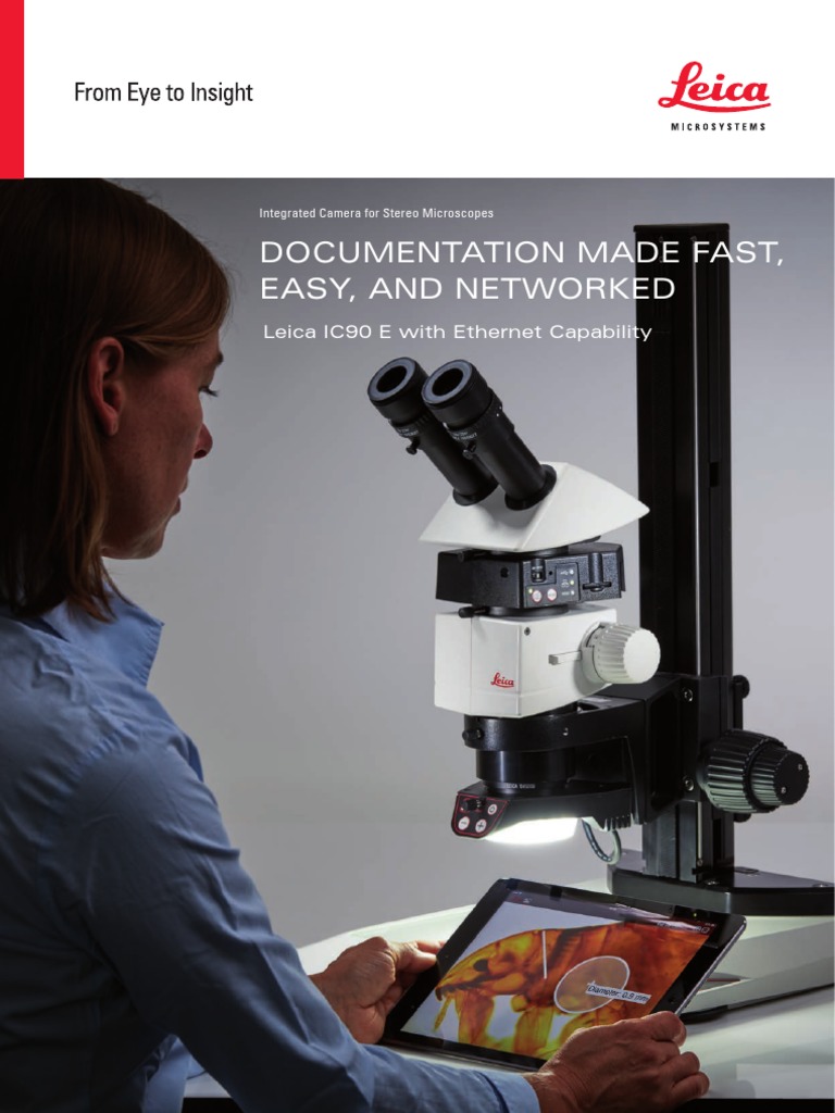 Leica IC90E Brochure en | PDF | Hdmi | Usb