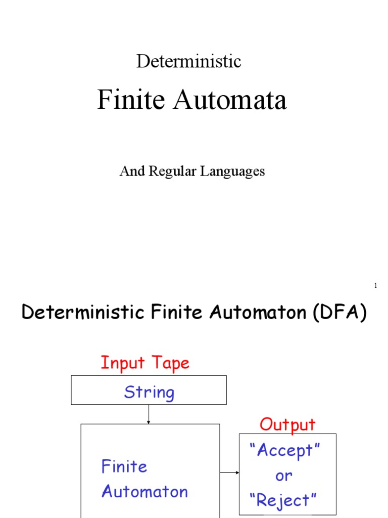 2 Dfa | PDF | Theoretical Computer Science | Algorithms 2 Dfa | PDF | Theoretical Computer Science | Algorithms