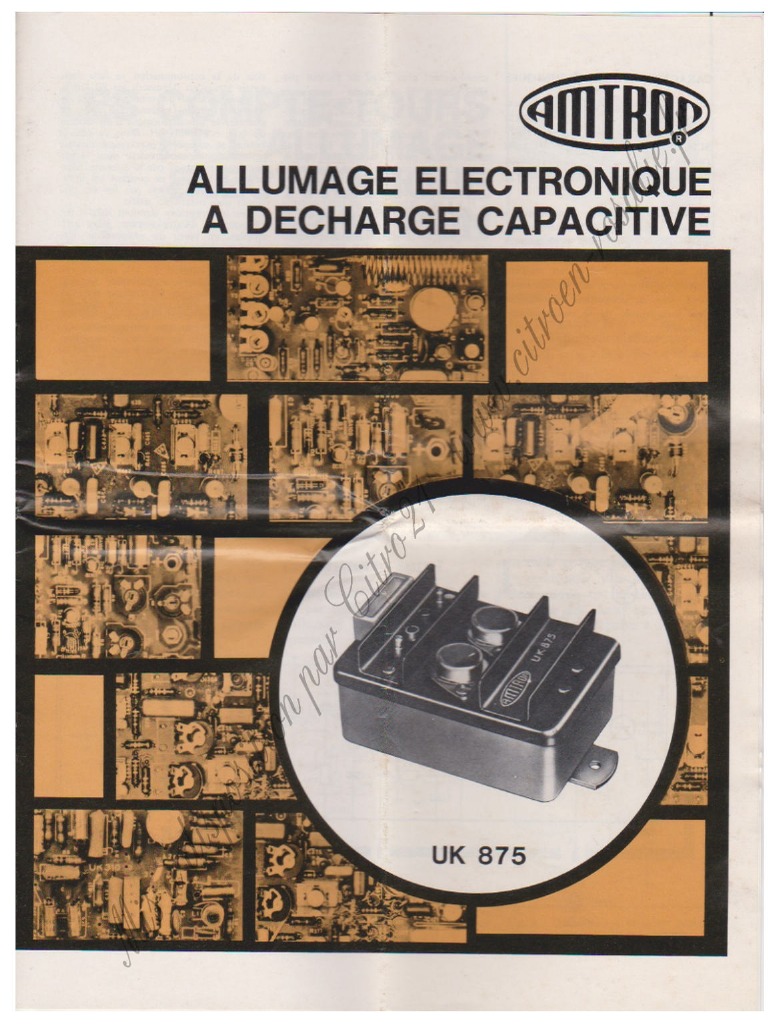 Allumage Amtron | PDF