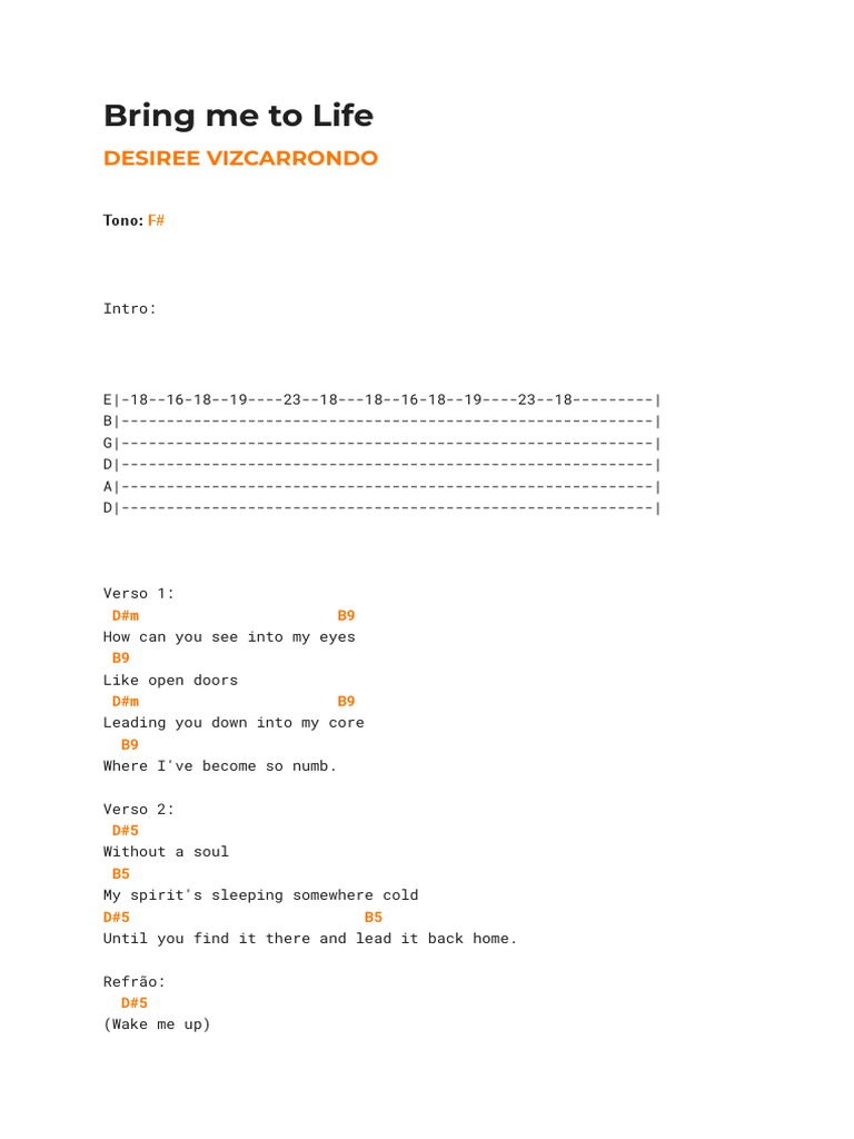 Guitar Tabs for Popular Songs | PDF