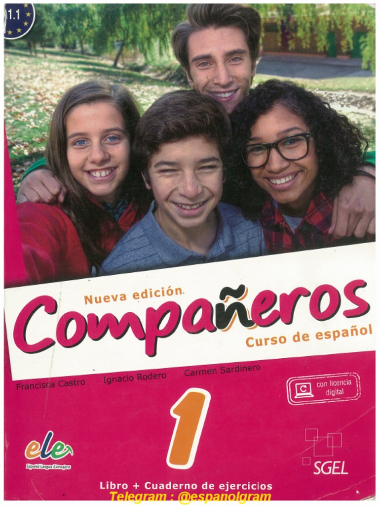 Compañeros 1 Nueva Edición Libro + Cuaderno de Ejercicios @espanolgram ...