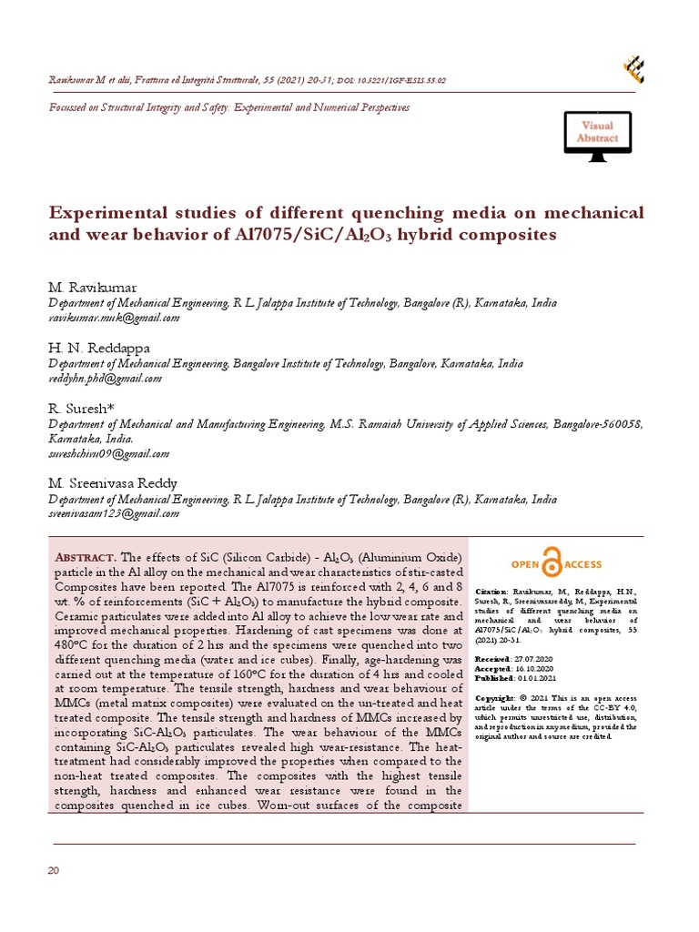 Experimental Studies of Different Quenching Media | PDF | Fracture ...