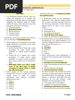 ITLS 9e Basic Pre-Test - Version 9.2 | PDF | Shock (Circulatory) | Thorax
