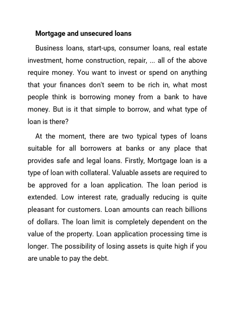 Business Loans | PDF | Interest | Loans