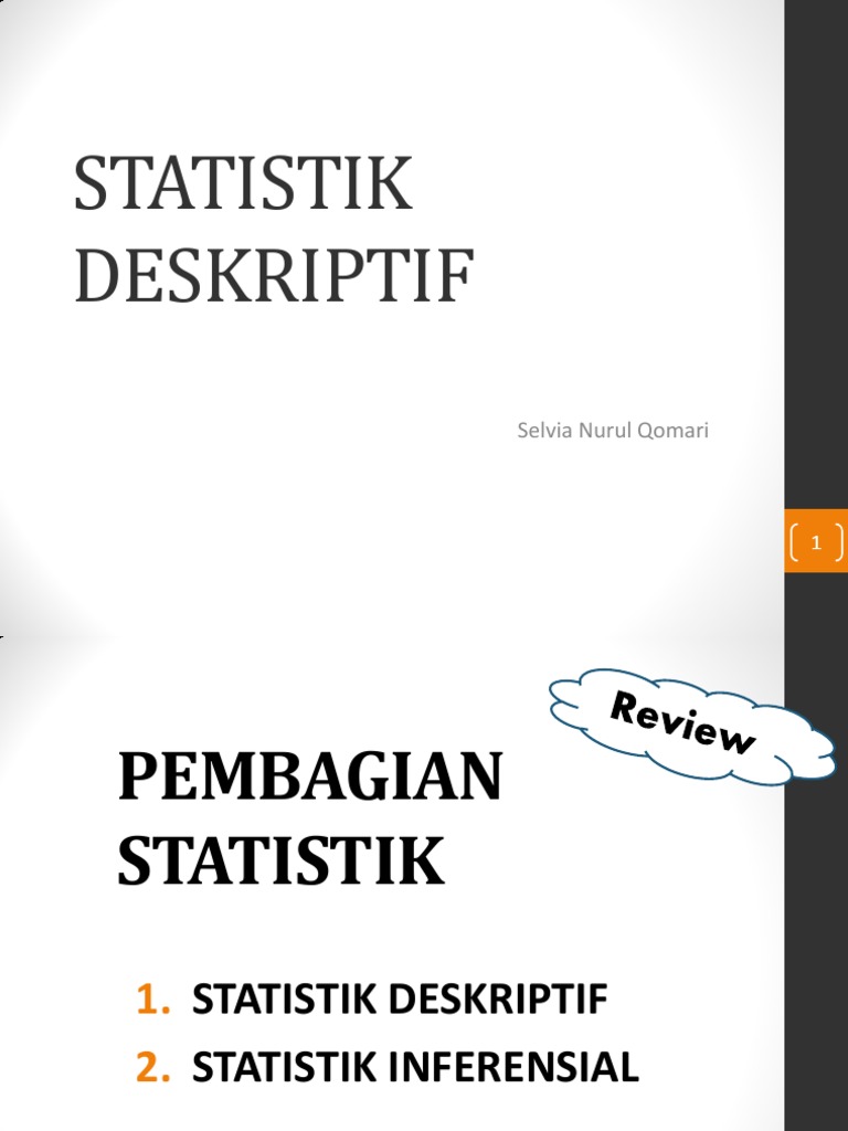 1 Statistik Deskriptif | PDF