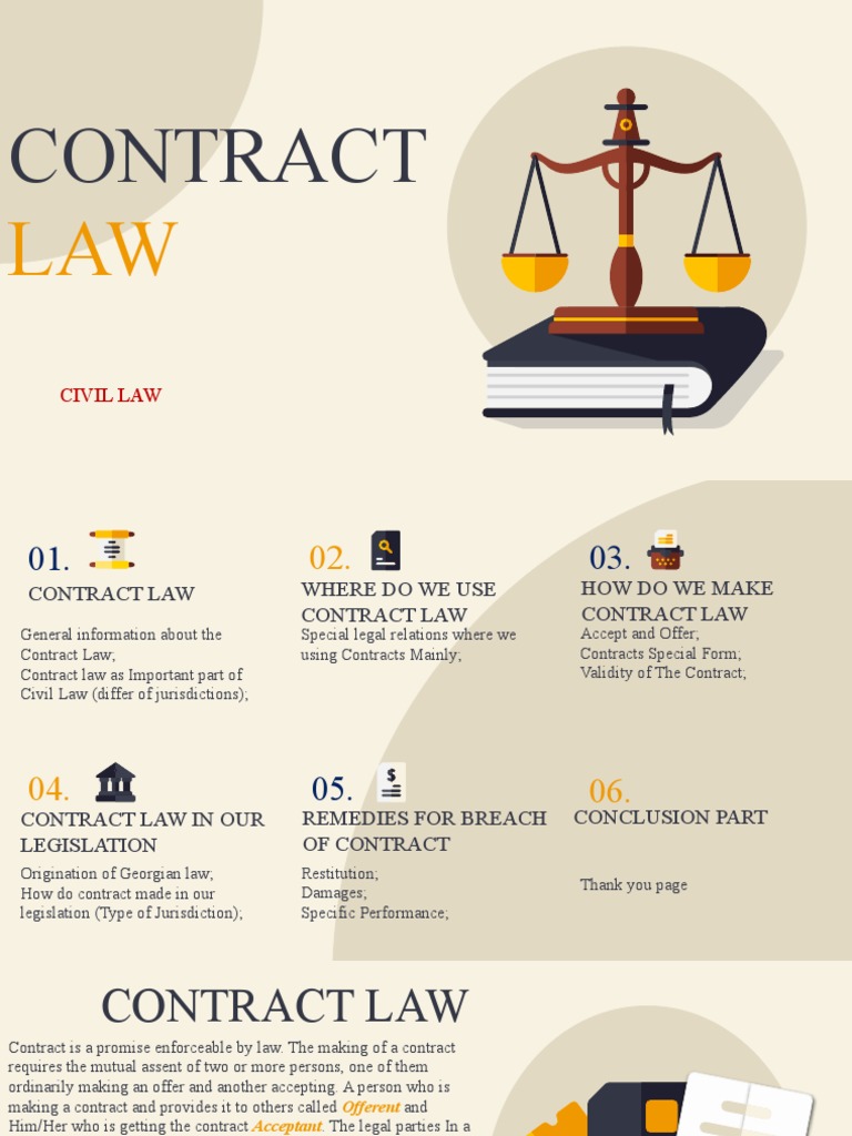 Contract-Law Presentation 1 | PDF | Damages | Justice