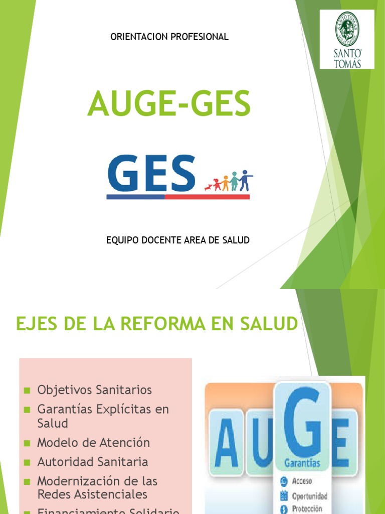 Clase 5 Auge - Ges | PDF | Sistema de salud | Cáncer