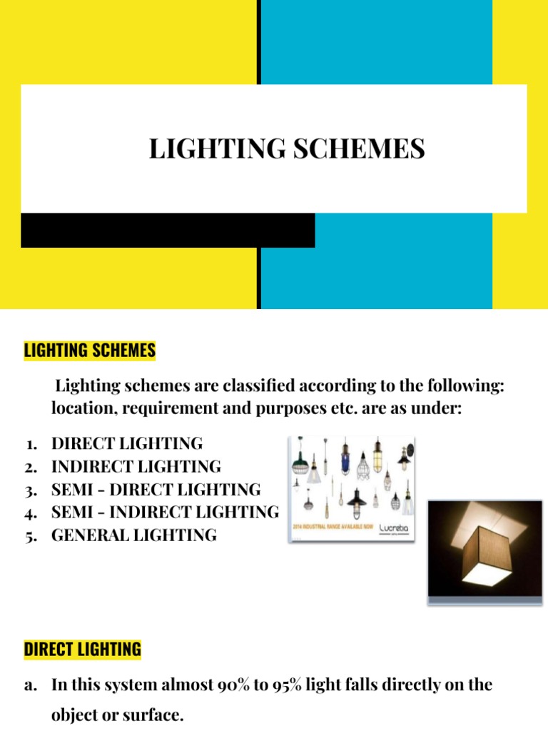 Lighting Schemes | PDF | Lighting | Shadow