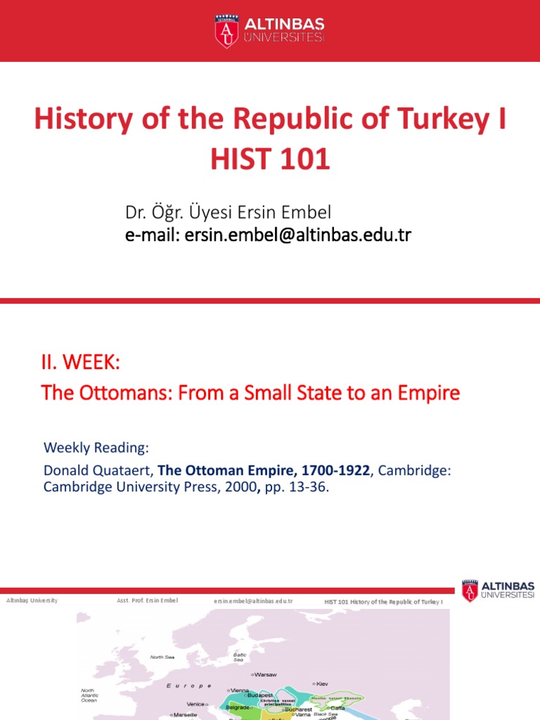 HIST 101 All Slides | PDF | Ottoman Empire | Crimean War