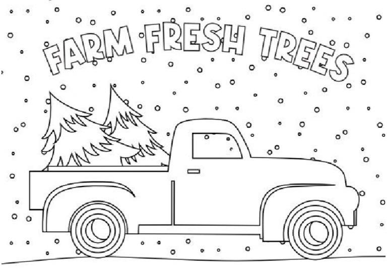 Planse de Colorat Camion Brazi | PDF