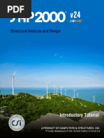 SAP2000 Beam Analysis Tutorial | PDF | Beam (Structure) | Window (Computing)