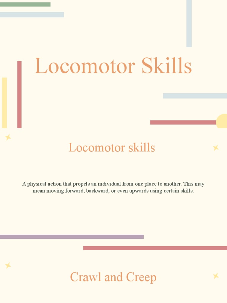 Group 6 - Locomotor Skills | PDF | Horse Gait | Track And Field