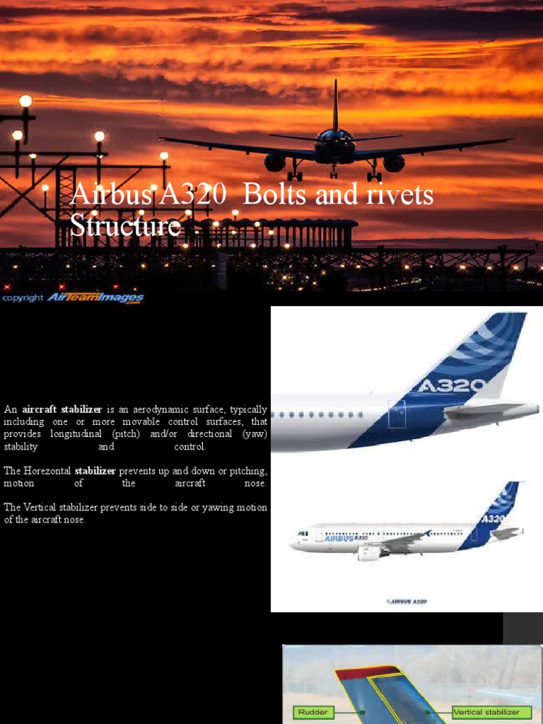 Airbus A320 Bolts and Rivets Structure NYERIC | PDF | Flight Control ...