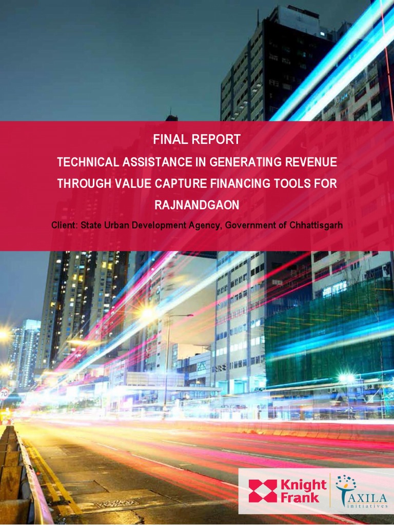 17284final Report VCF Rajnandgaon With Summary | PDF | Taxes | Property Tax