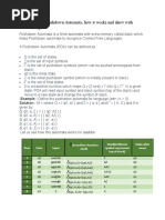 Turing Machine VS Pushdown Automata | PDF | Computer Engineering | Logic