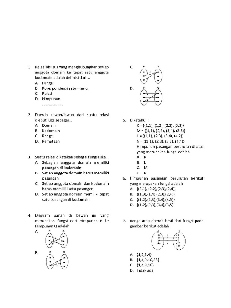 Latihan MTK 8 | PDF