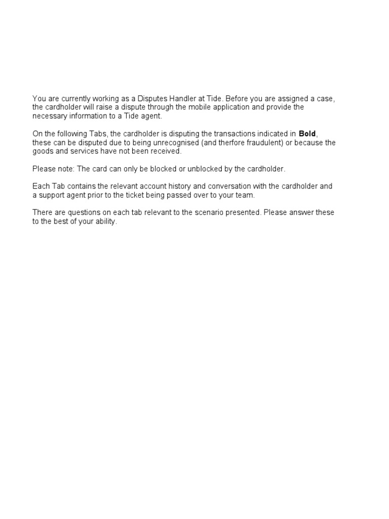 Disputes Assessment Test | PDF | Personal Identification Number | Debit ... Disputes Assessment Test | PDF | Personal Identification Number | Debit ...